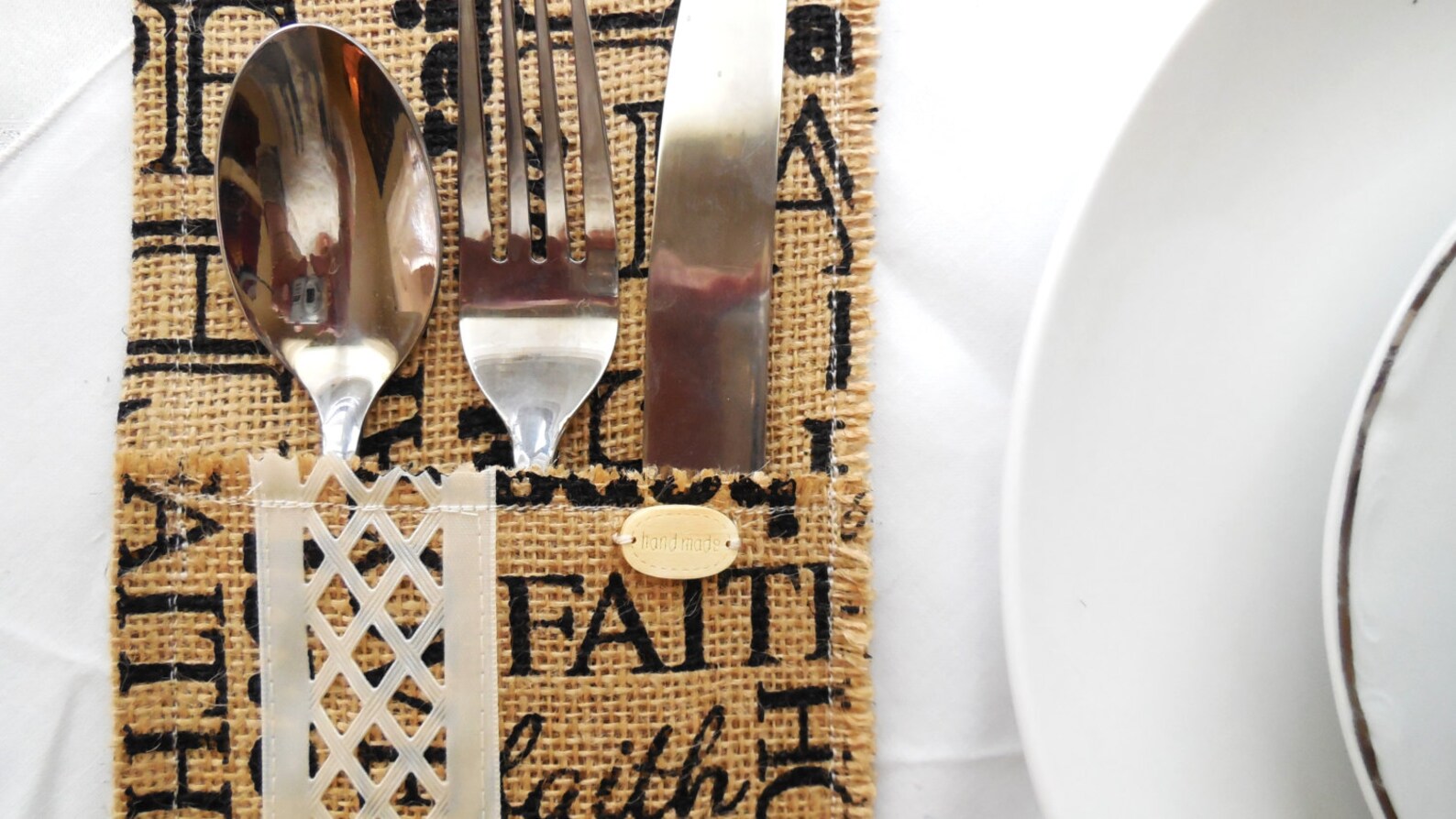 Silverware Holder...silverware Pocket...dinner Table Decoration ...