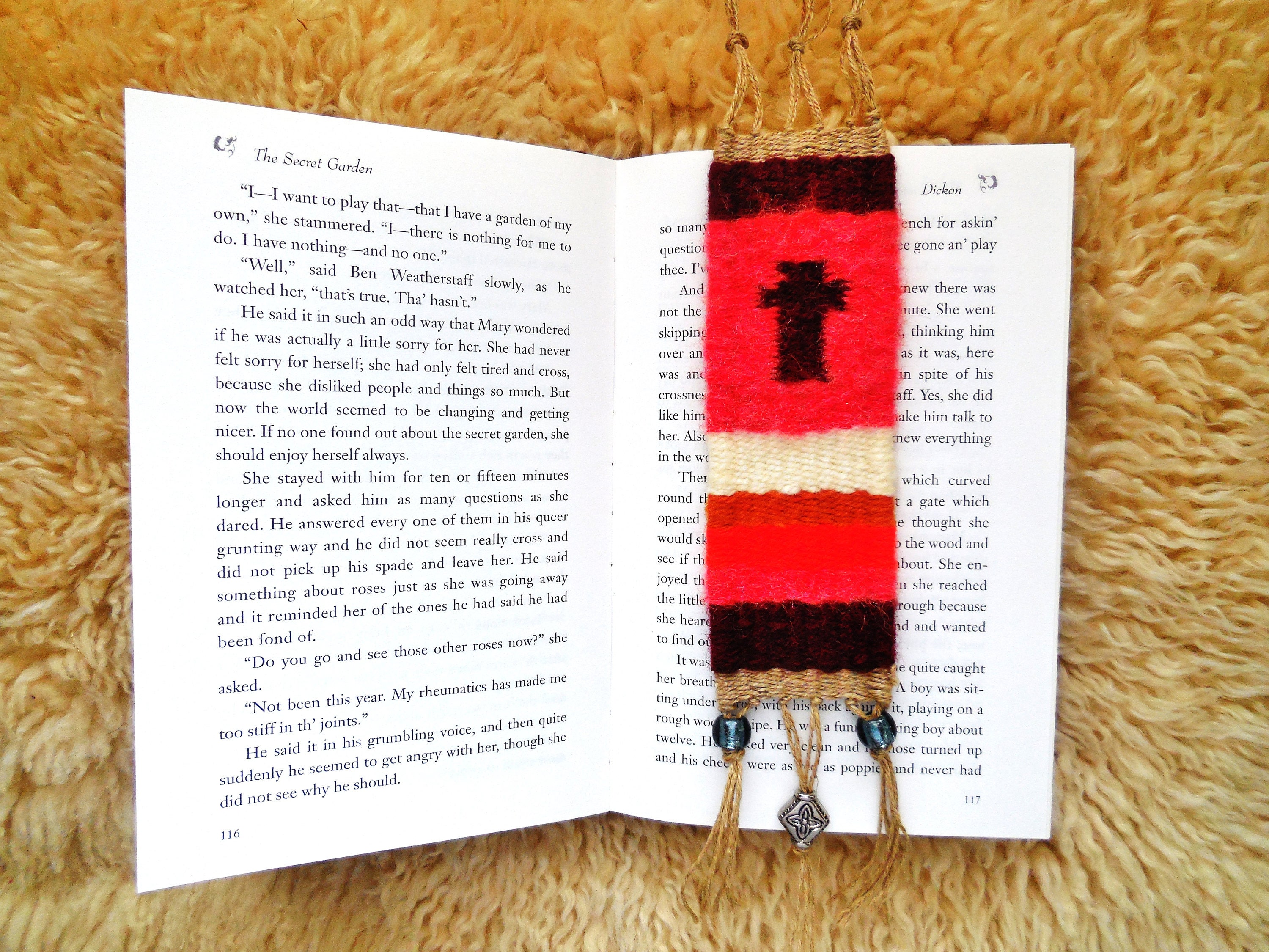 Hand Woven Bookmark...bible Bookmark...hand Made - Etsy