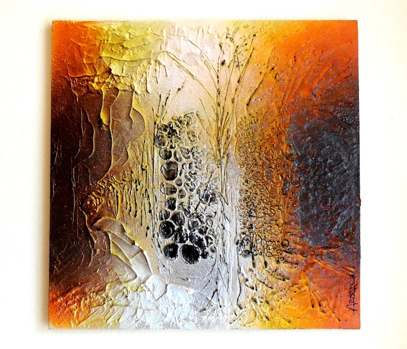 Painting...modern Art.."the Nest"..art..contemporary Abstract Painting ...