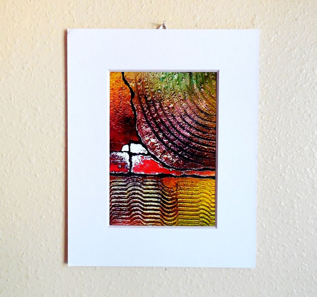 Print Original Painting...quality Print of the Original Abstract ...