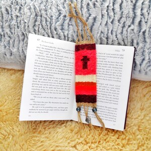 Hand Woven Bookmark...bible Bookmark...hand Made Bookmark...gift for ...