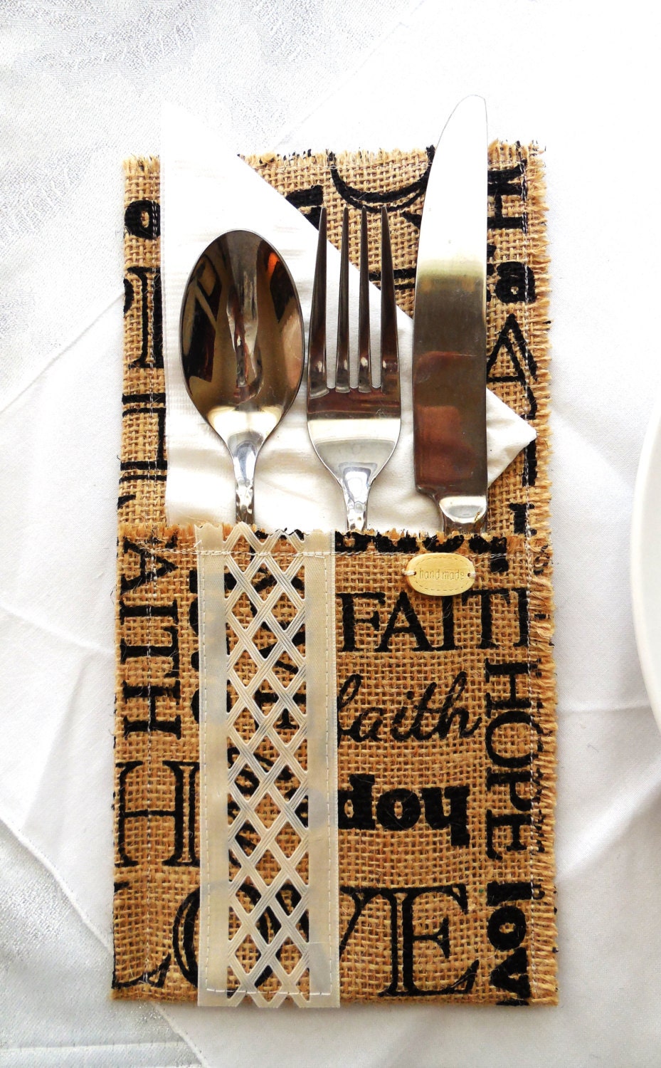 Silverware Holder...silverware Pocket...dinner Table - Etsy