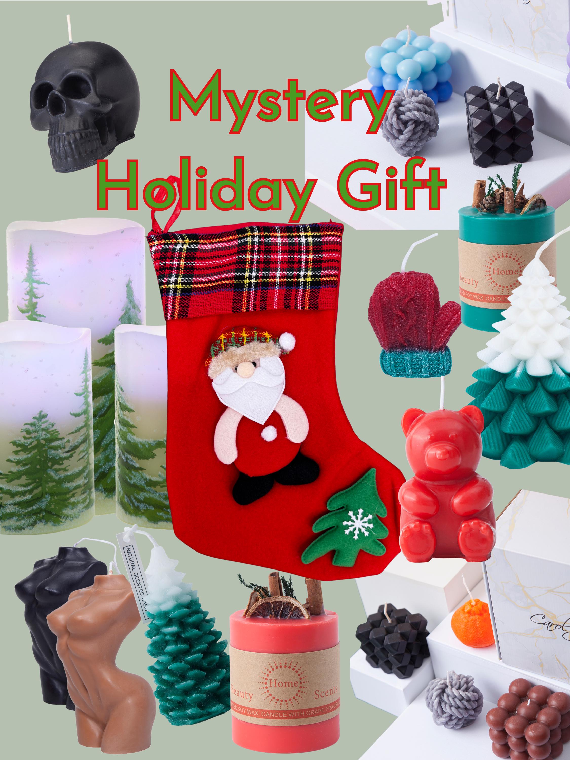 Mystery Candle Gift Box • Surprise Soy Wax Candle • Random Scent Gift ...