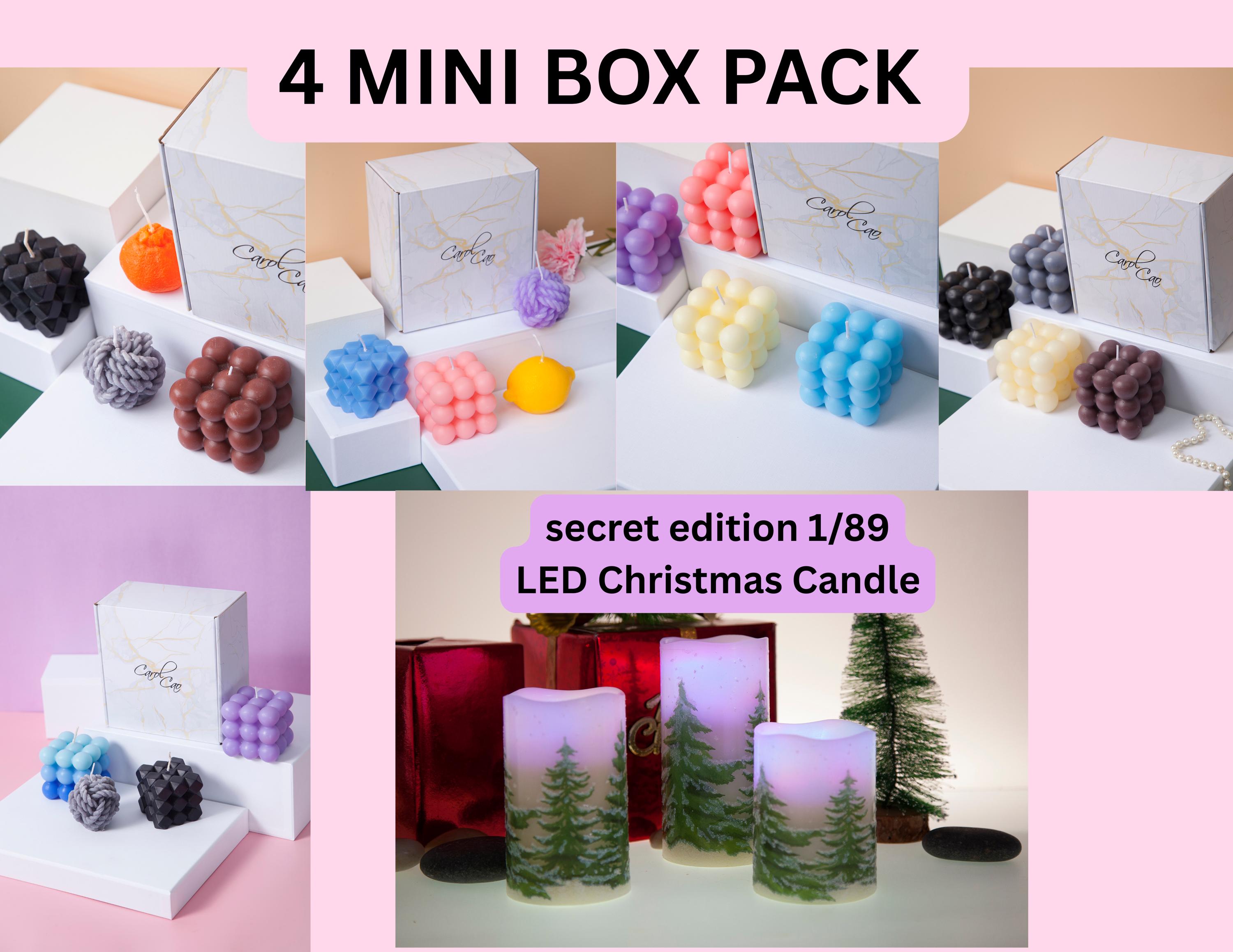 Mystery Candle Gift Box • Surprise Soy Wax Candle • Random Scent Gift ...