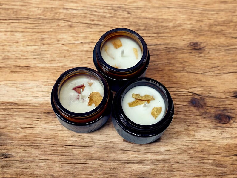 10 Personalized Fall Wedding Favors Fall Wedding Candle Favors Autumn ...