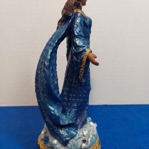 Yemaya Statue Sirena Blue Yemaya Olokun Mami Wata Estatua De Yemaya ...