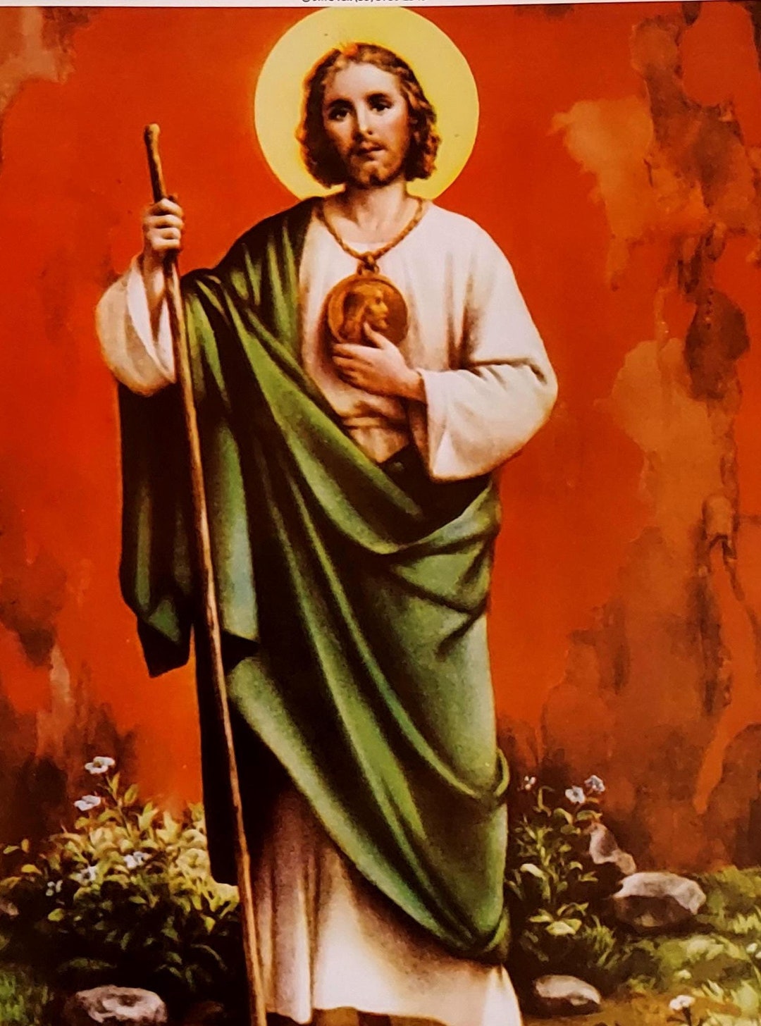 Saint Jude St Judas Tadeo San Thadeus Simbi Makaya 8" X 11" Image Vodou ...