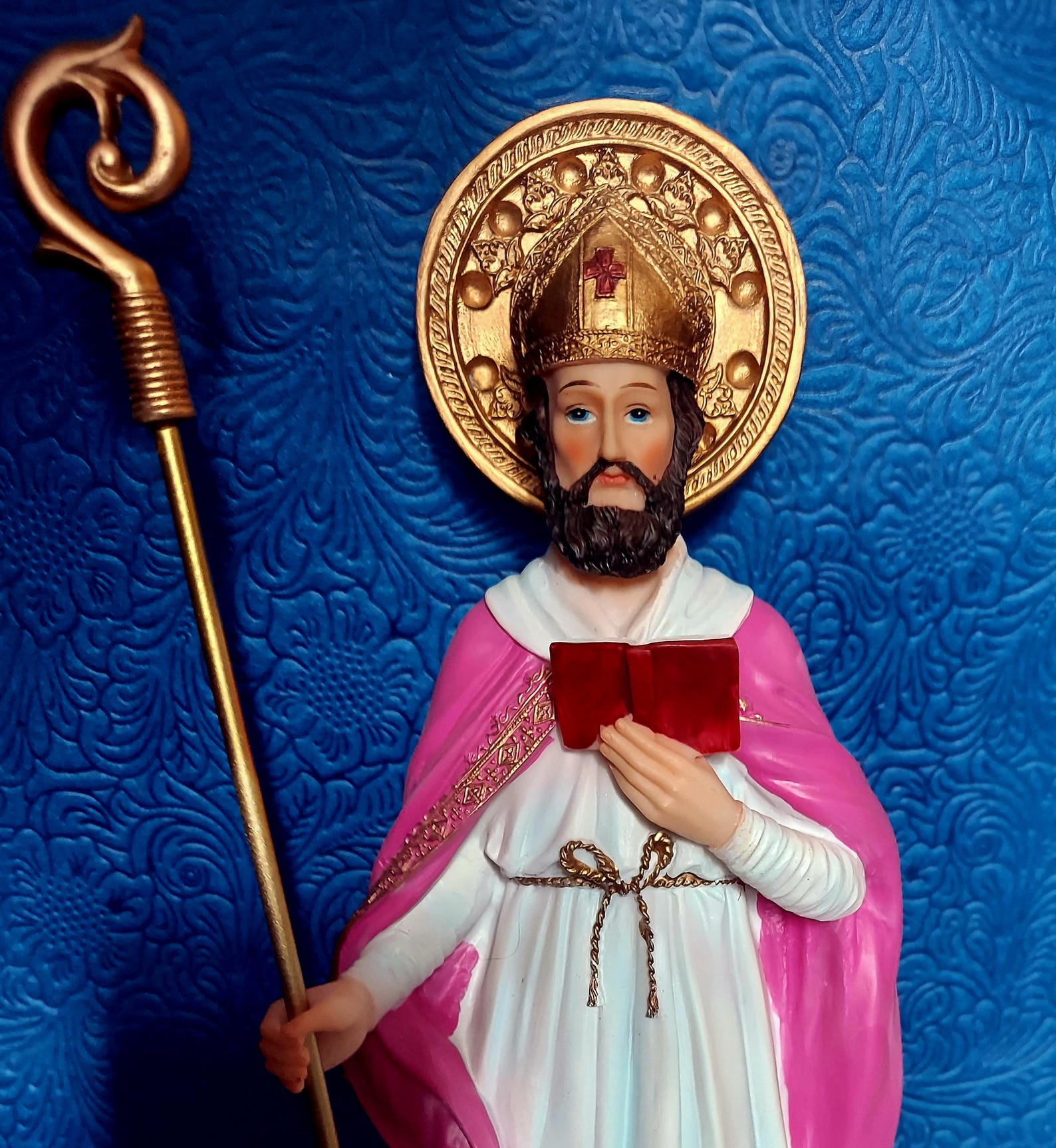 Saint Cyprian San Cipriano 15" Statue Image Spiritism Espiritismo Lwa ...