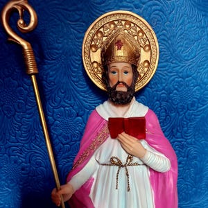 Saint Cyprian San Cipriano 15" Statue Image Spiritism Espiritismo Lwa ...