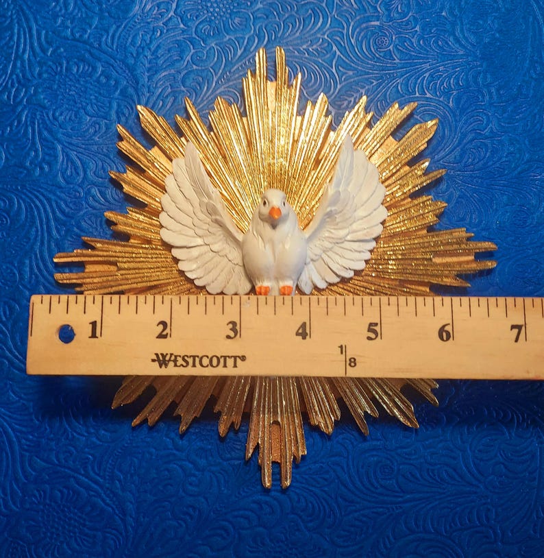 Holy Spirit Dove, Monstrance Santisimo Bóveda Gold Standing Crucifix ...