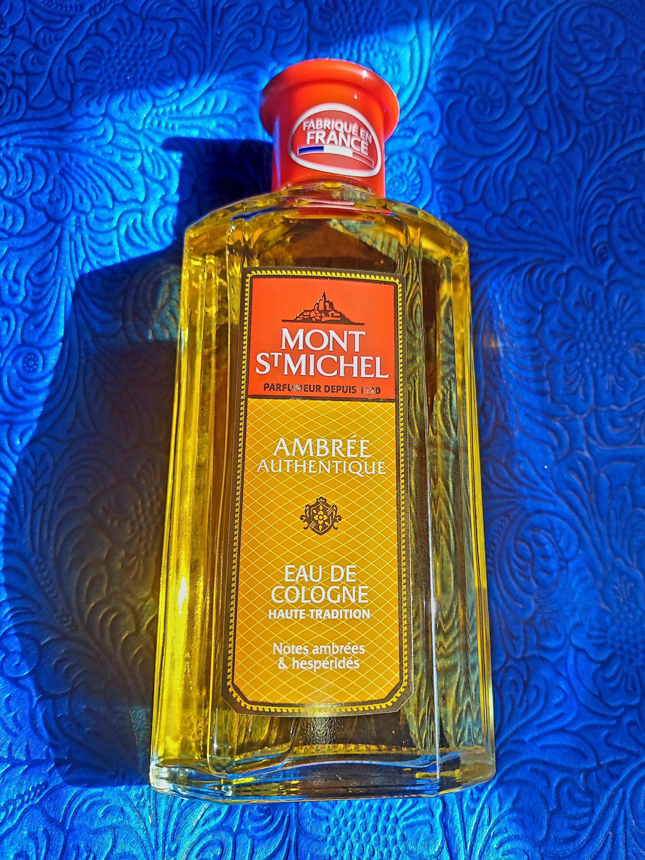 Mont Saint Michel Amber Cologne 250ml, Authentic French Eau De Cologne ...