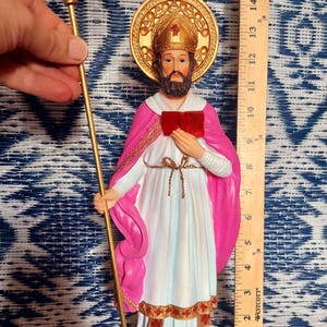 Saint Cyprian San Cipriano 15" Statue Image Spiritism Espiritismo Lwa ...