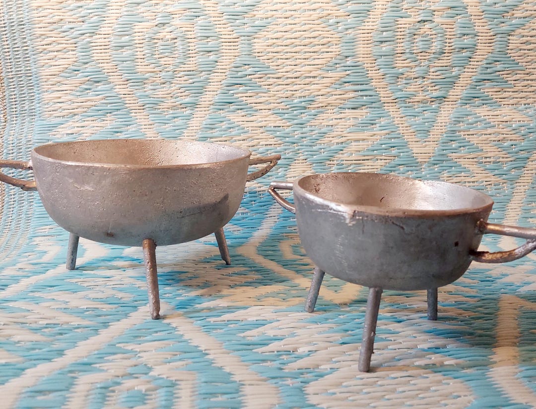 Chodye Twa Pye Haitian Vodou Lamp Incense Burner LARGE Chaudiere ...