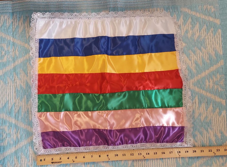 Pano 7 Colores Egun Cloth Santisimo Boveda Spiritism Misa Spirit ...