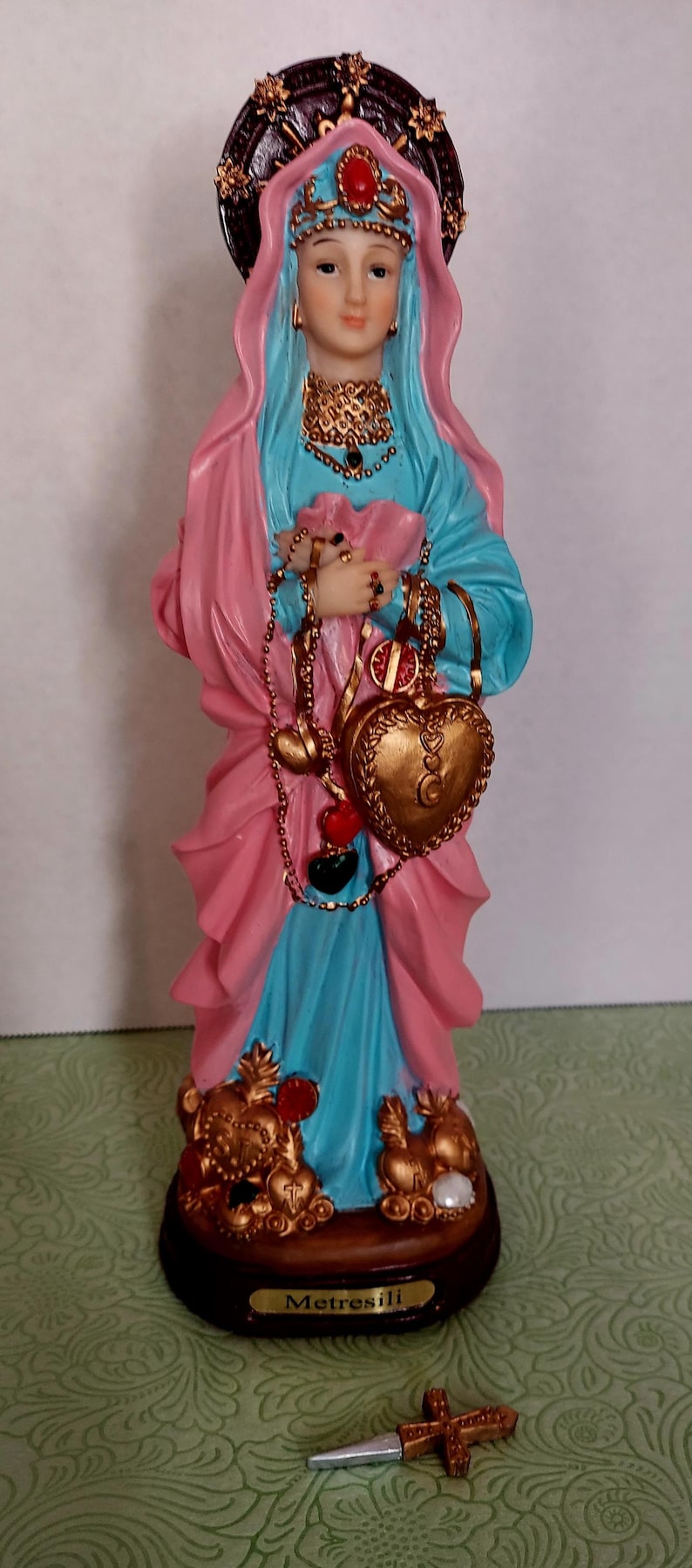 Erzulie Freda Statue 12 Ezili Freda Dahomey Metres Ezili Lithograph Lwa ...