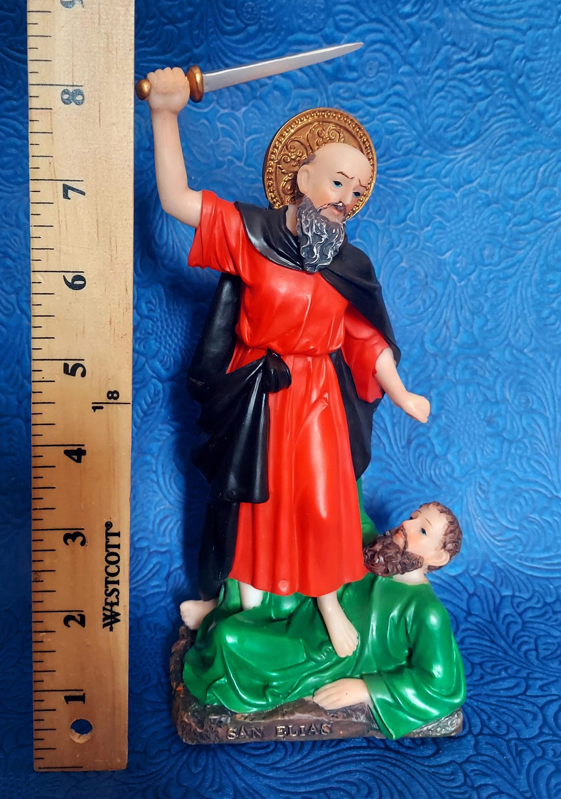 San Elias 8" Statue Saint Baron Cementerio Cemetery Bawon Samedi Vodou ...