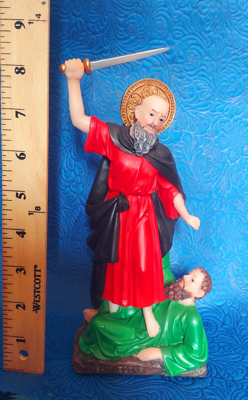 San Elias 8" Statue Saint Baron Cementerio Cemetery Bawon Samedi Vodou ...