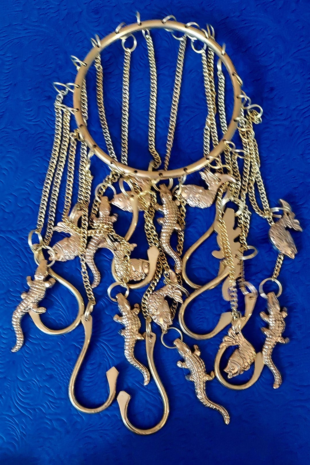 OLOSA Orisha Tools Handmade Complete Set Santeria Olokun Yemaya Yembo ...