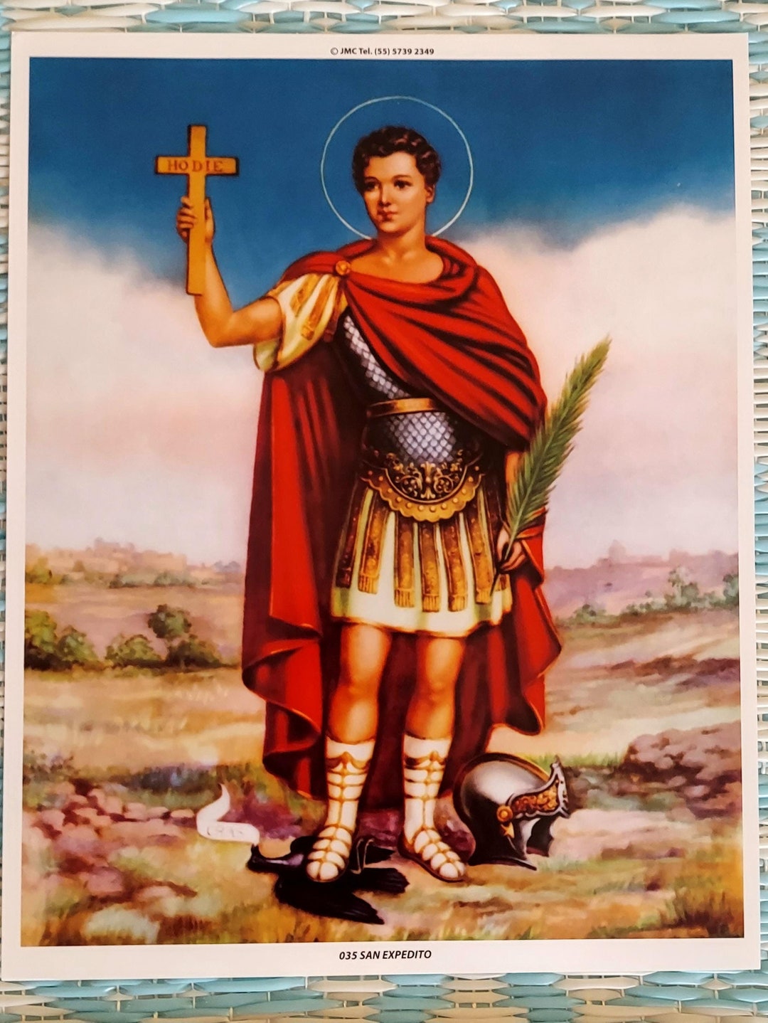 Baron Criminel Bawon Kriminel St Expedite 8" X 11" Image Vodou Cromo ...