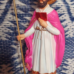 Saint Cyprian San Cipriano 15" Statue Image Spiritism Espiritismo Lwa ...