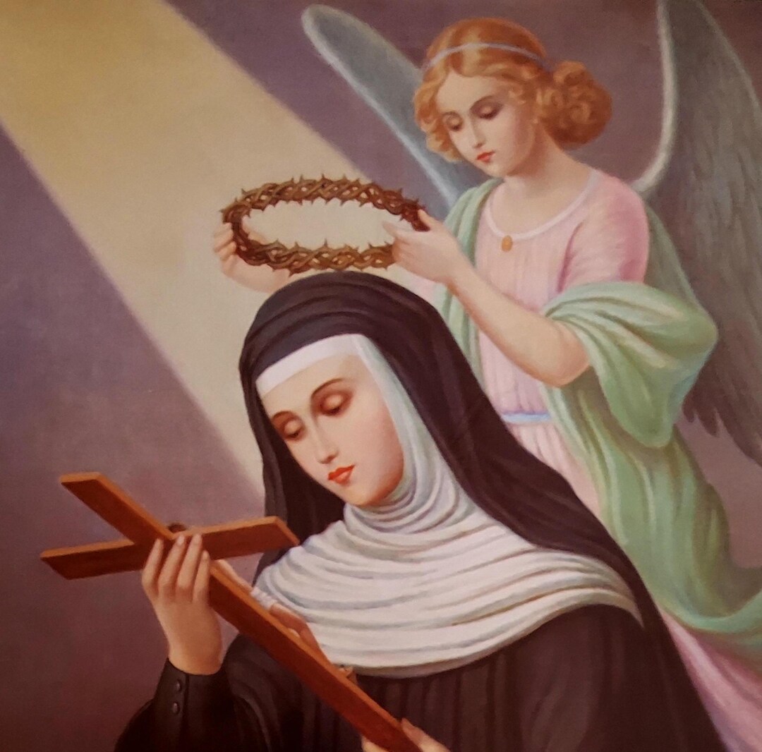 Grann Brigitte Grande Brijit 8" X 11" Image Vodou Cromo Lwa Catholic ...