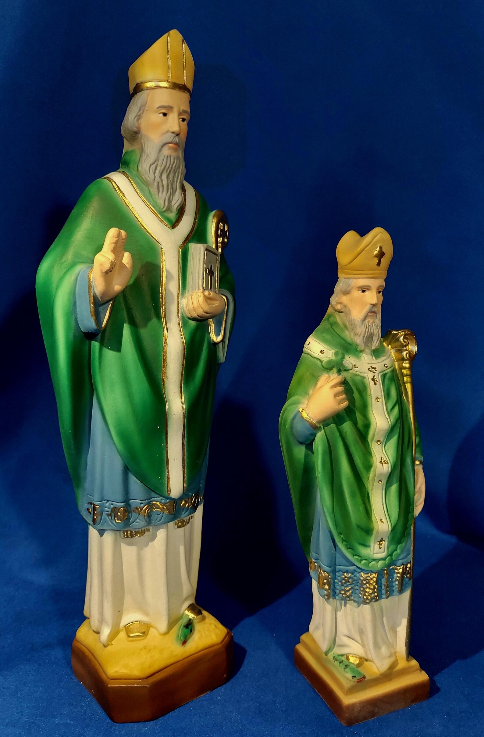 Damballah Wedo Statue 8" 12" | Danbala Vodou Lwa | Saint Patrick Image ...
