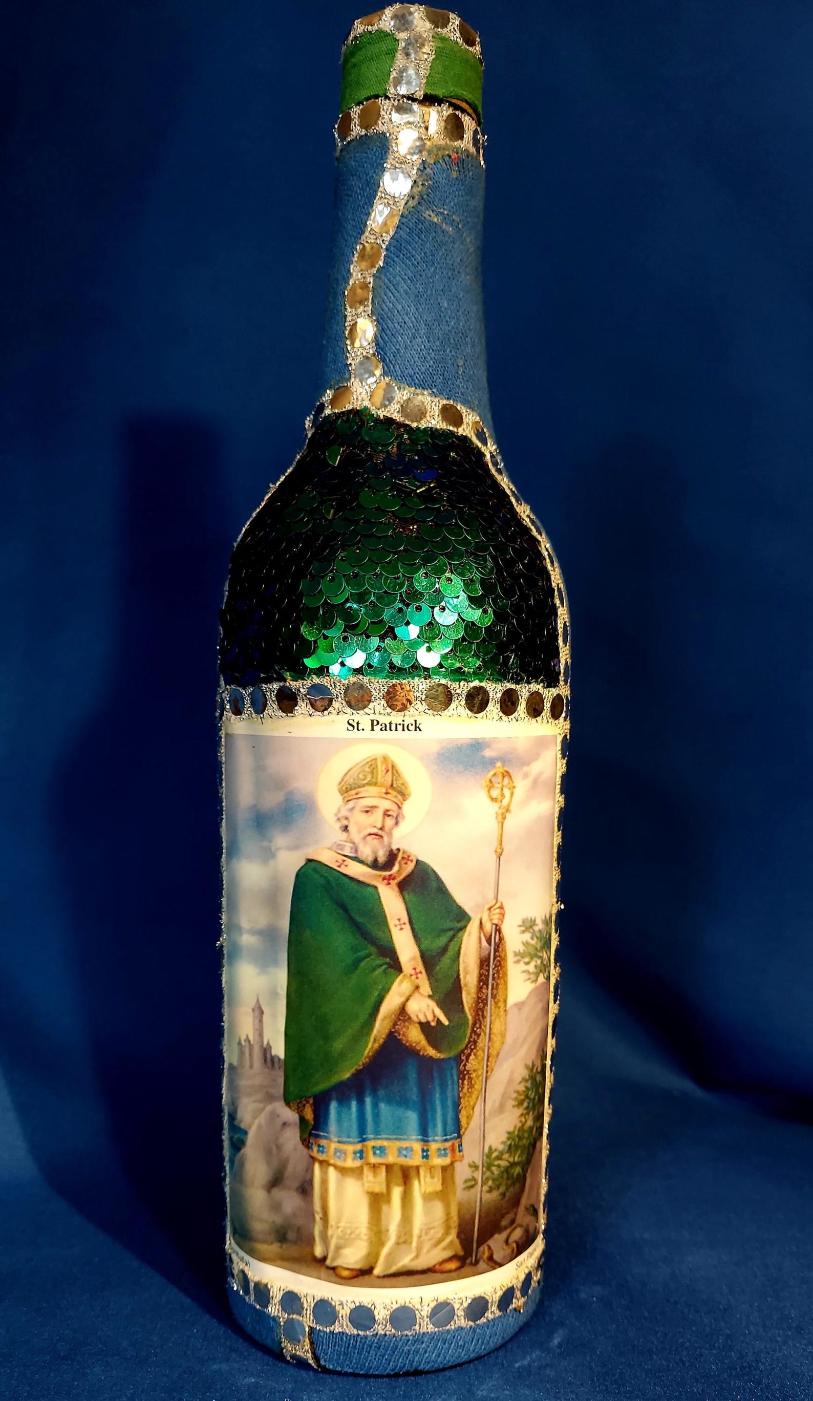 Damballah Wedo Statue 8" 12" | Danbala Vodou Lwa | Saint Patrick Image ...