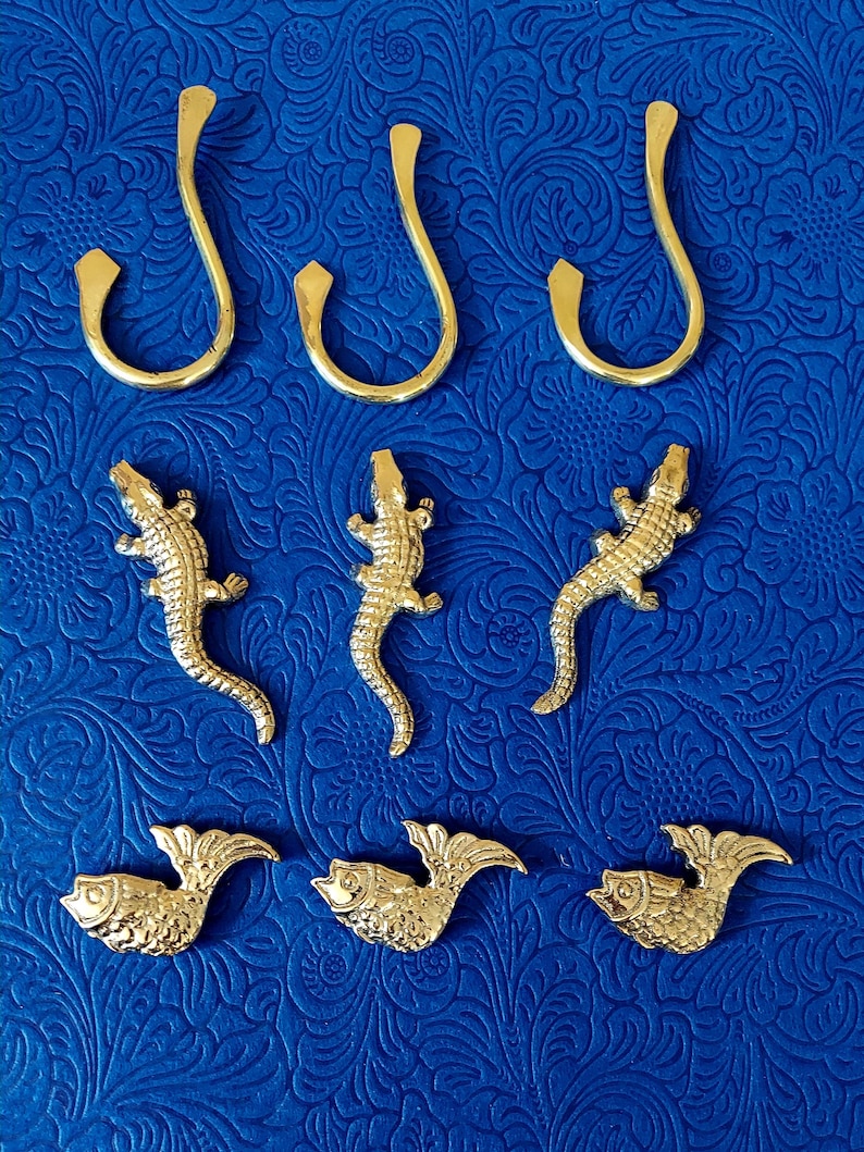 OLOSA Orisha Tools Handmade Complete Set Santeria Olokun Yemaya Yembo ...