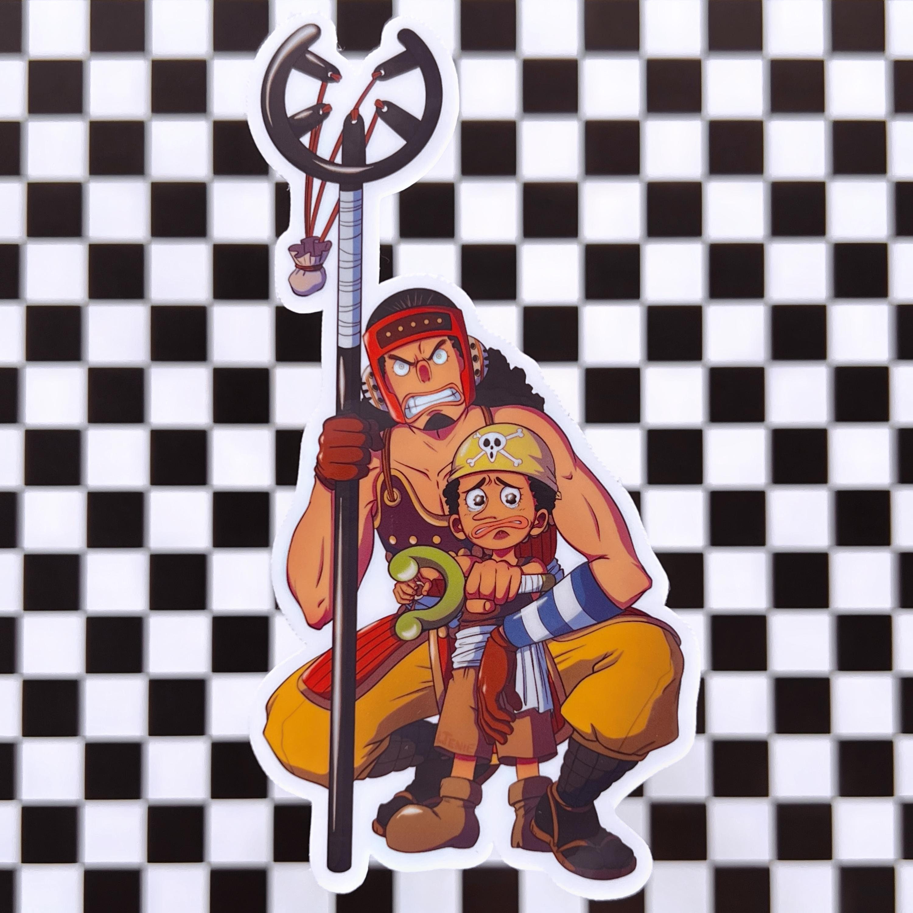 Usopp Usopp One Piece Anime Vinyl Sticker - Etsy