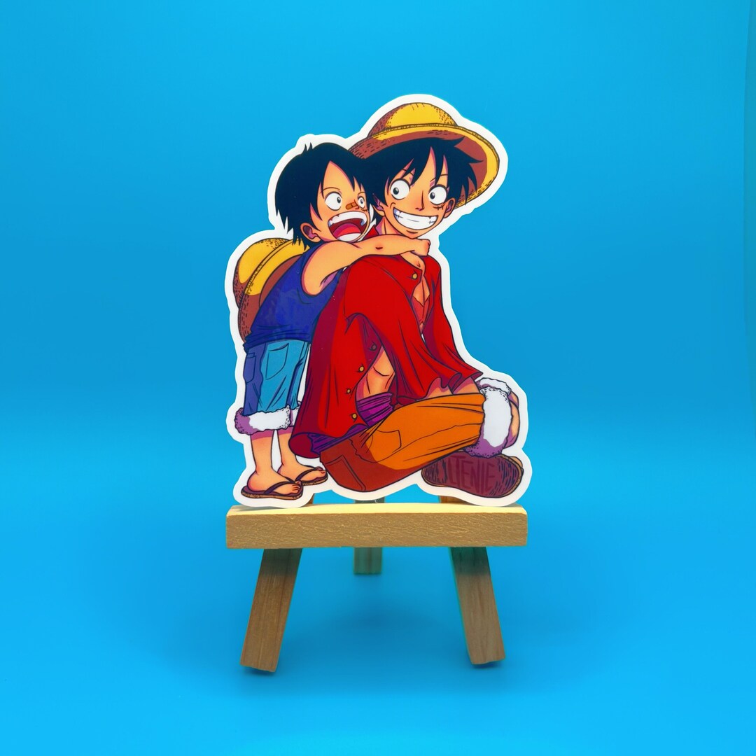 Luffy Luffy One Piece Anime Vinyl Sticker - Etsy