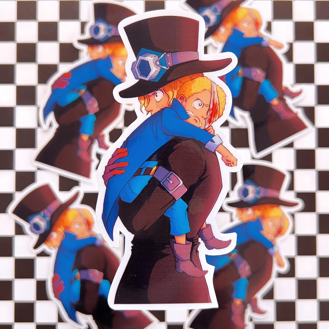 Sabo Sabo One Piece Anime Vinyl Sticker - Etsy