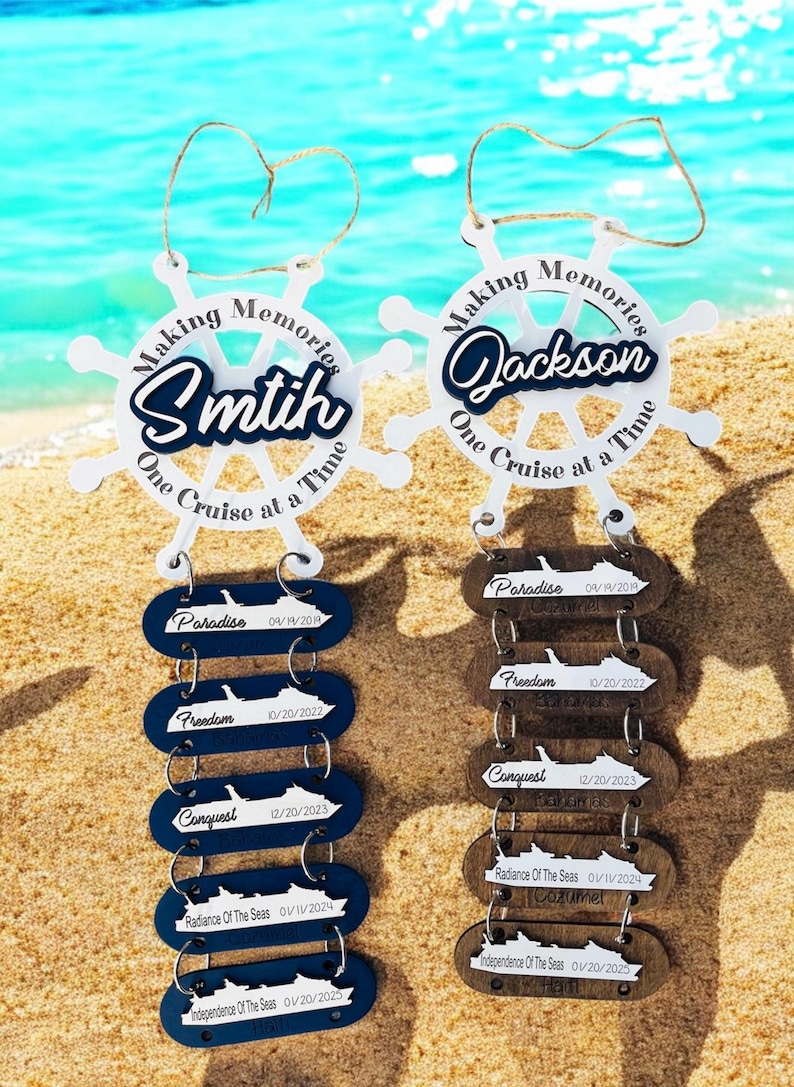 Cruise Door Sign, Custom Cruise Door Hanger, Wood Door Sign ...
