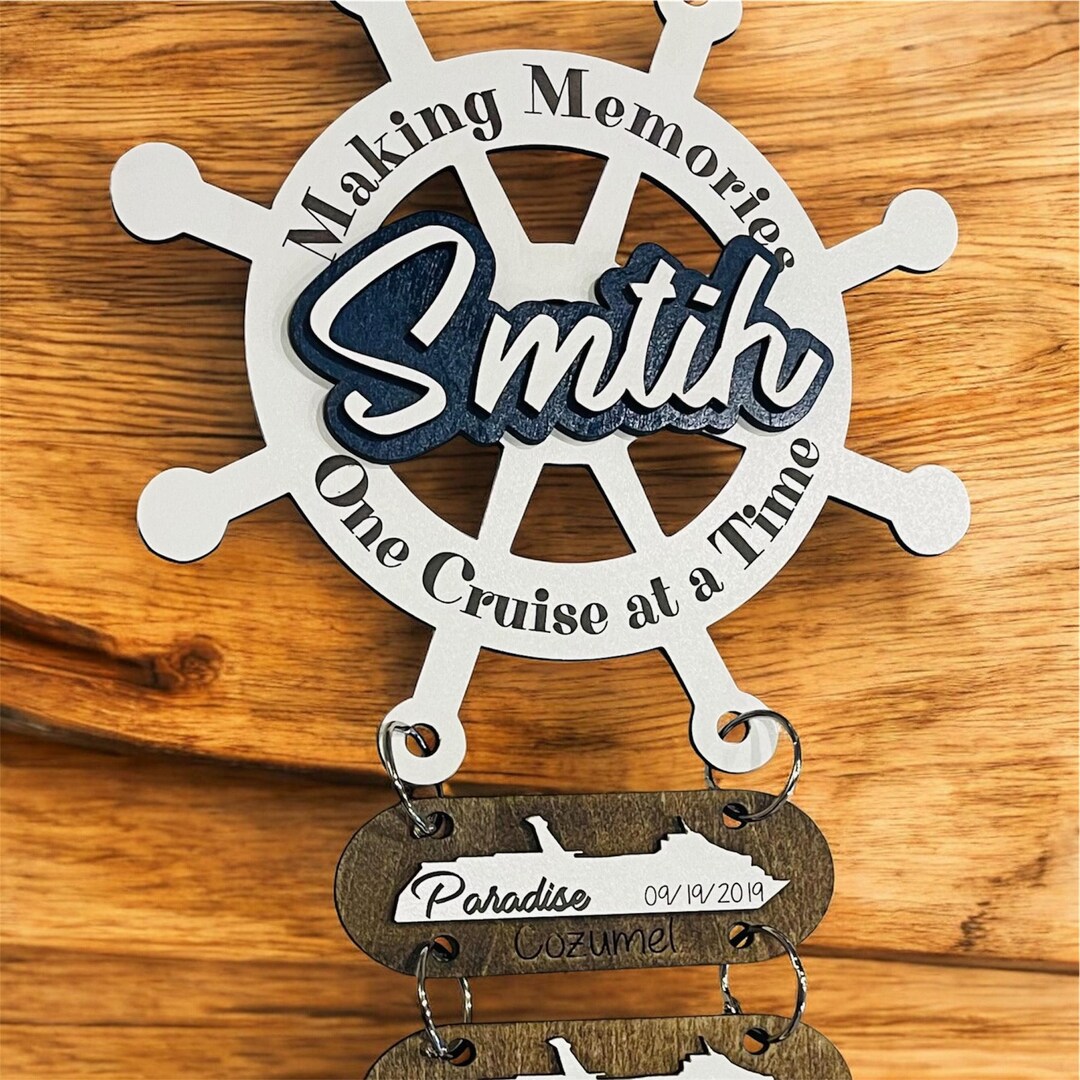 Cruise Door Sign, Custom Cruise Door Hanger, Wood Door Sign ...