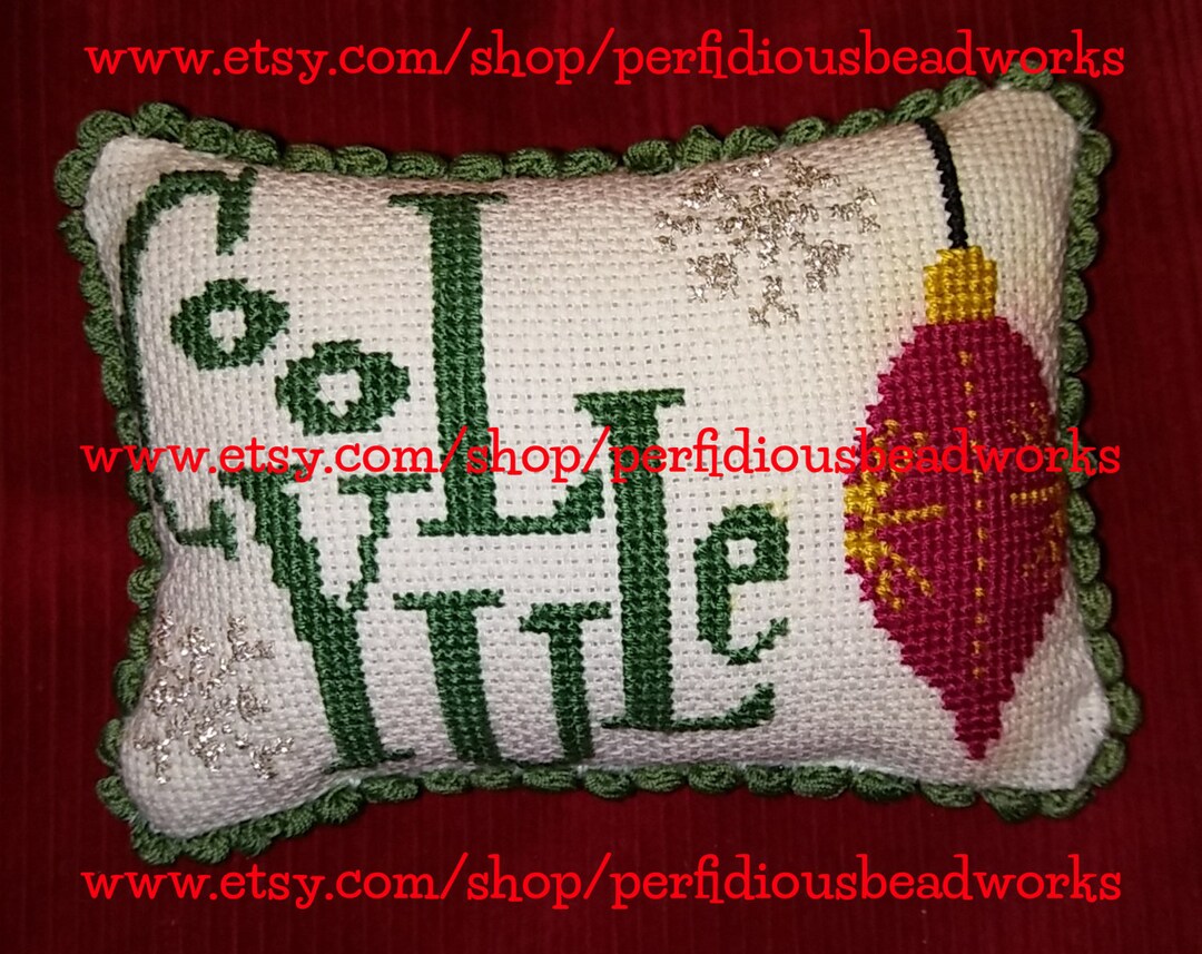 PATTERN: Cool Yule Christmas Pincushion - Etsy