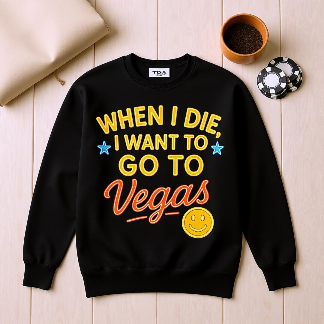 Vegas T-shirt Design SVG PNG: Funny Neon Art (digital Download - Etsy