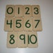 Lowercase Manuscript Sandpaper Letters and Sandpaper Numbers 0-10 ...