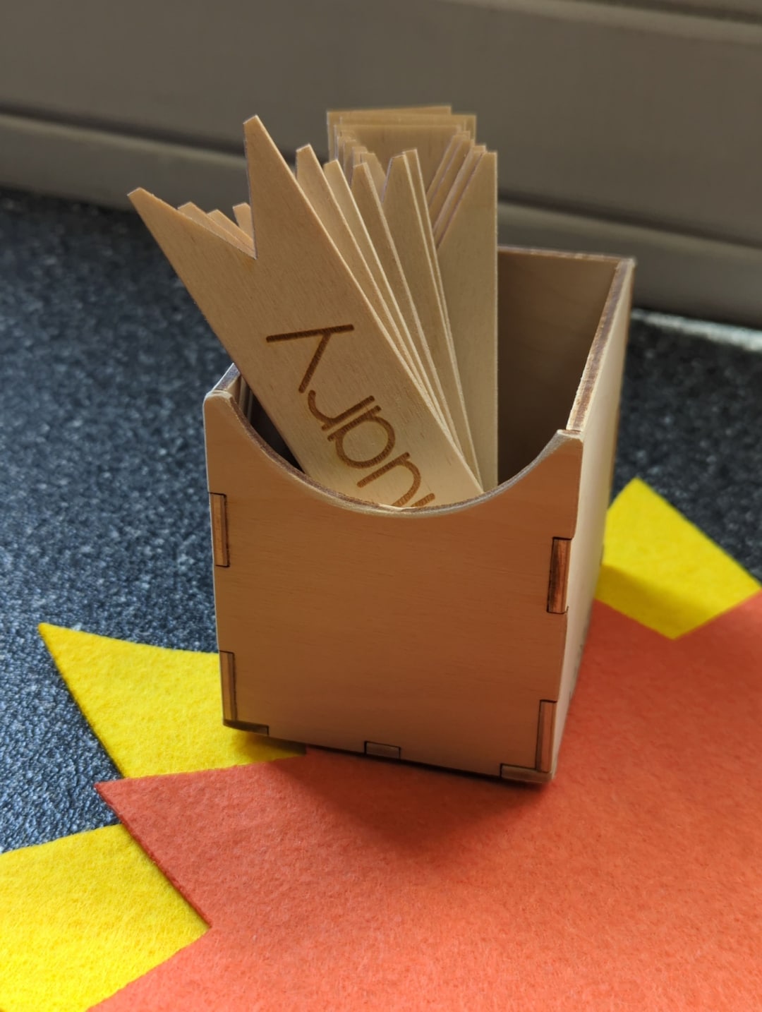 Mini Sized Storage Box That Can Hold Mini Numbers 0-10, or Sunshine ...