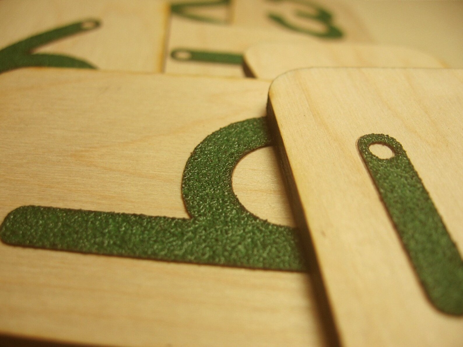 MINI Sandpaper Numbers 0-20 on MINI Birch Wood Boards - Etsy