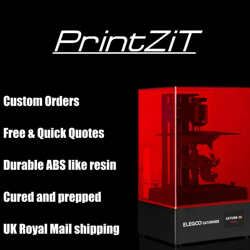 Resin Model Prints - Etsy UK