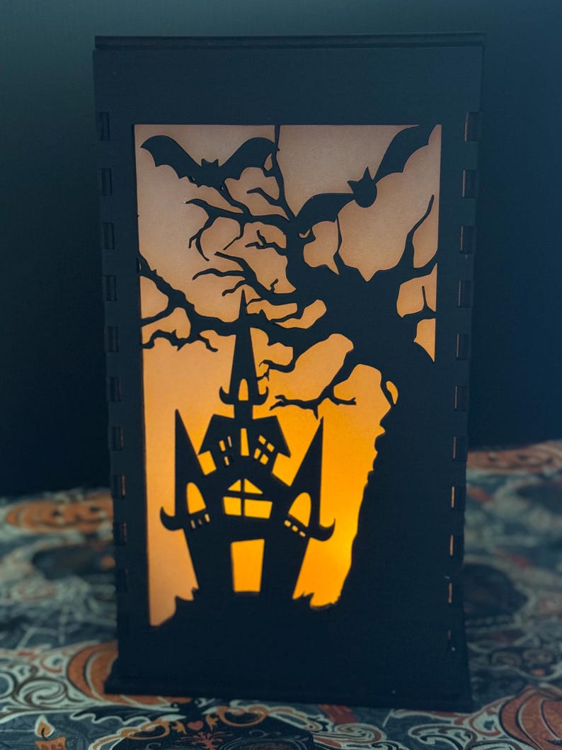Trick or Treat Halloween Lantern - Etsy