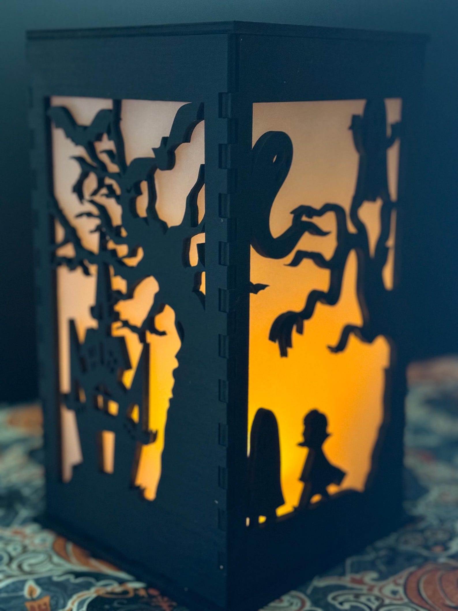 Trick or Treat Halloween Lantern - Etsy