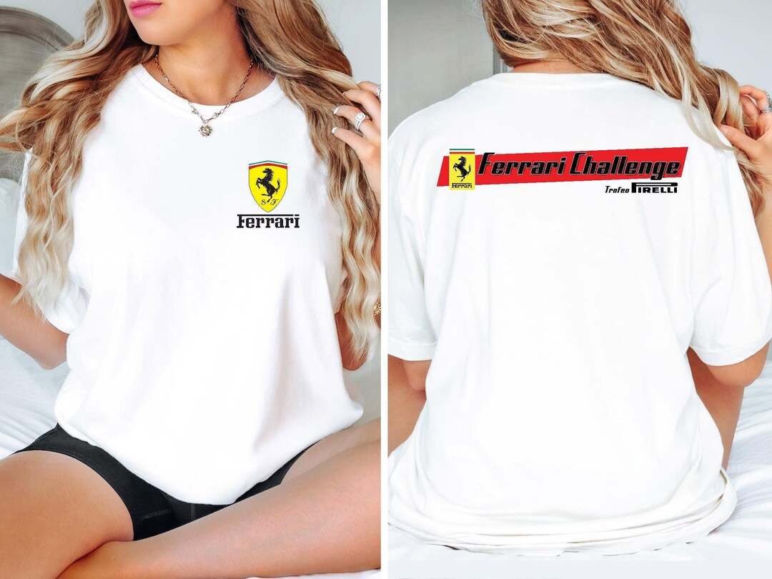 Ferrari Shirt, Ferrari T-shirt, Ferrari F1 Shirt, Formula 1 Shirt, Car ...