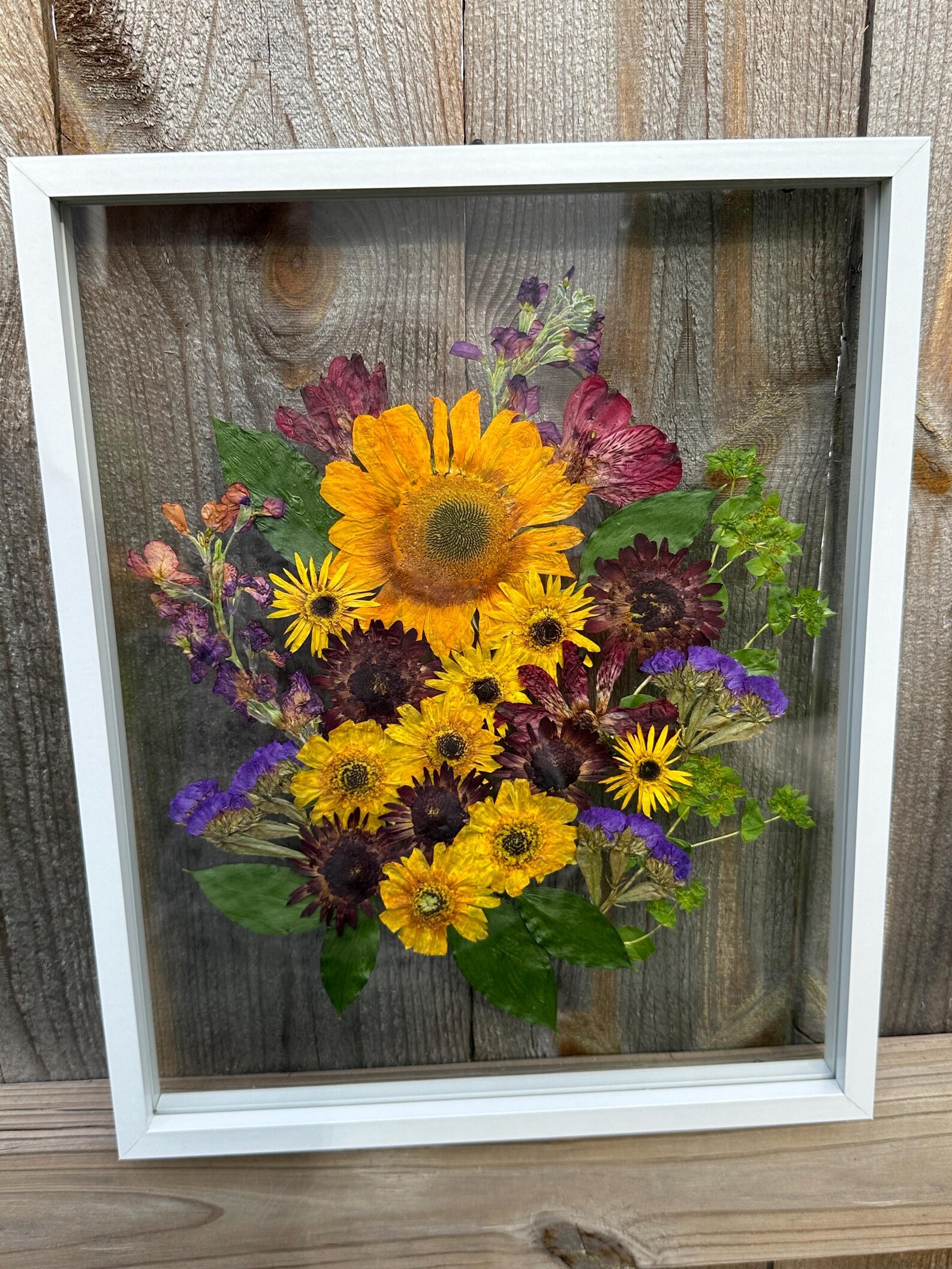 Pressed Flower Frame, Home Decor ,wall Decor , Botanical, Hanging Art ...