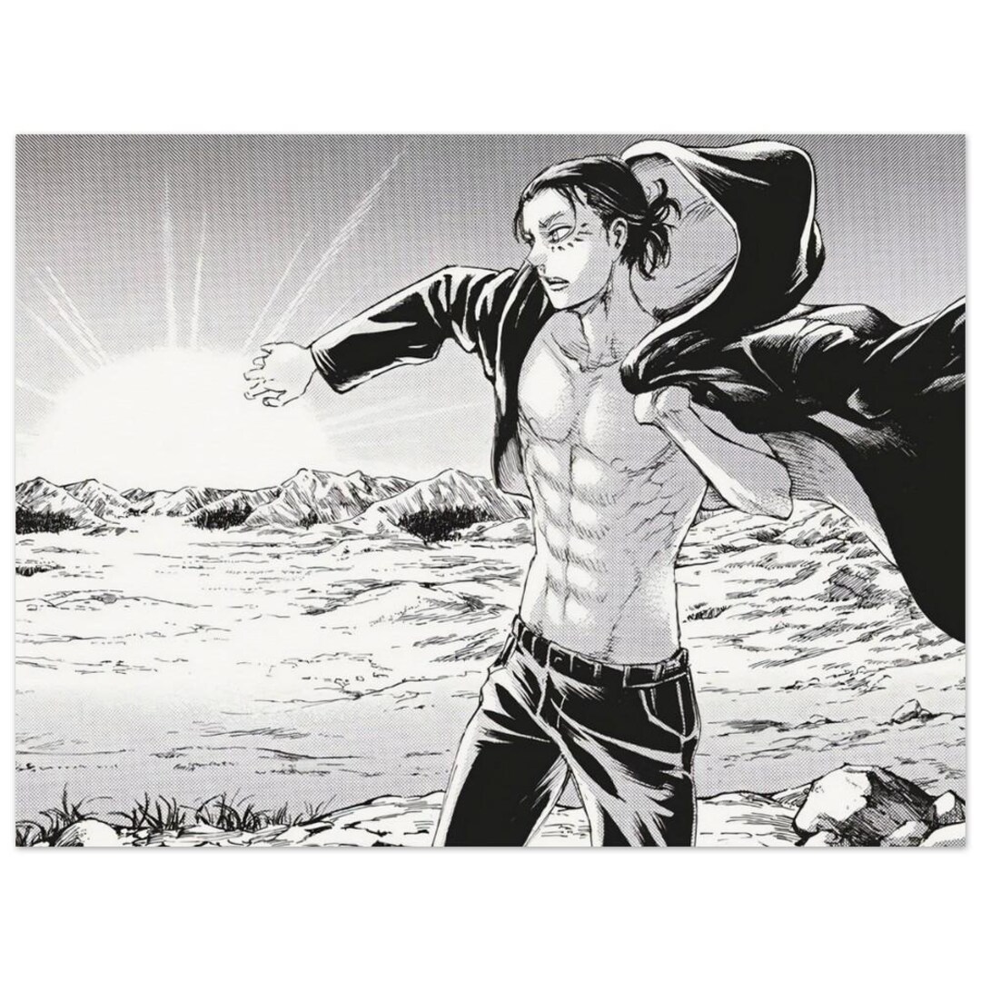 Attack on Titan // Erin Yeager Poster // Museum-quality Matte Paper ...