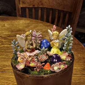 Fairy Diorama, Fairy Shelf Art, Table Top Fairy Decor, Decorative Fairy ...