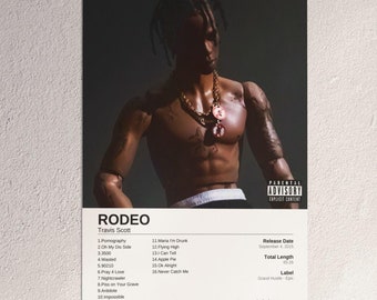 Travis Scott Rodeo Album Poster - Etsy