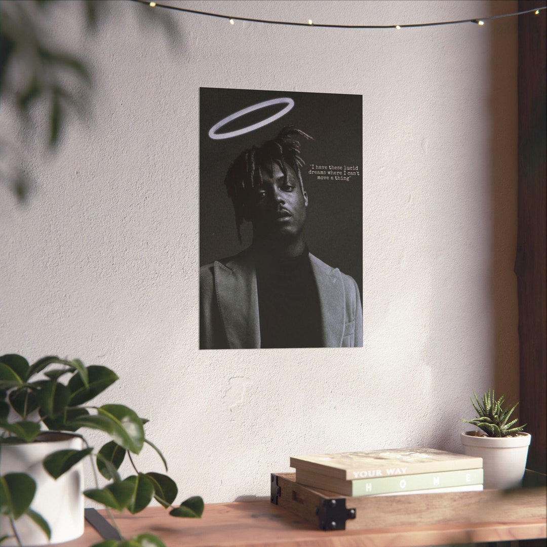 Juice WRLD Poster Wall Art Print, Hip Hop Decor, Music Lover Gift - Etsy