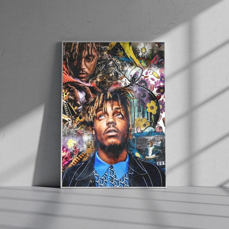 Juice Wrld Poster Wall Art - Etsy