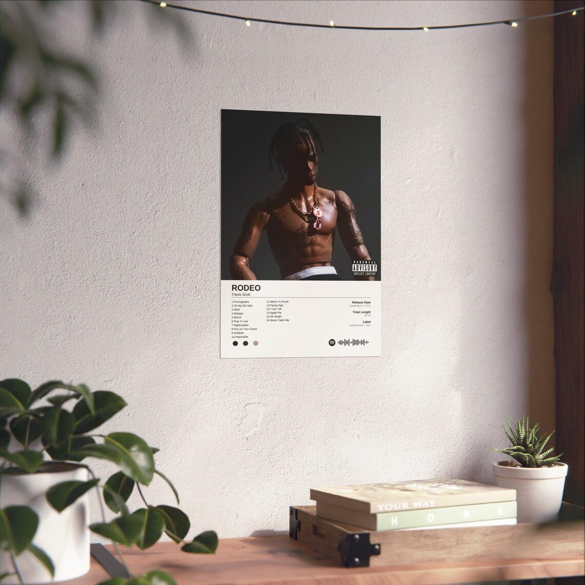 Rodeo Travis Scott Album Poster - Etsy