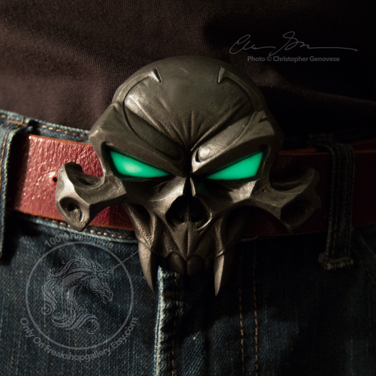 Spawn Belt Buckle - Etsy New Zealand